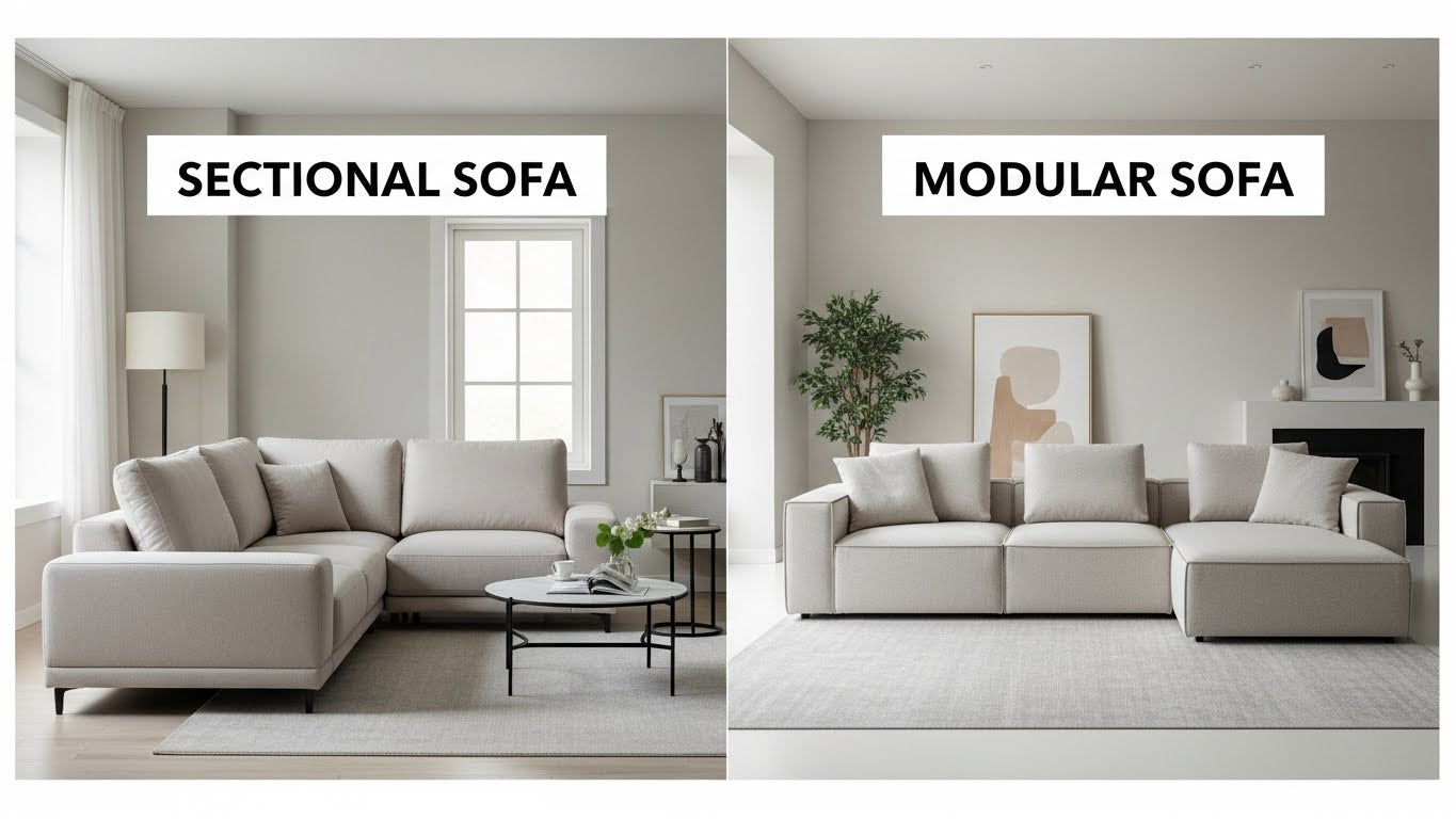 Sectional vs. Modular Sofas: Which One Fits Your Space Best ...